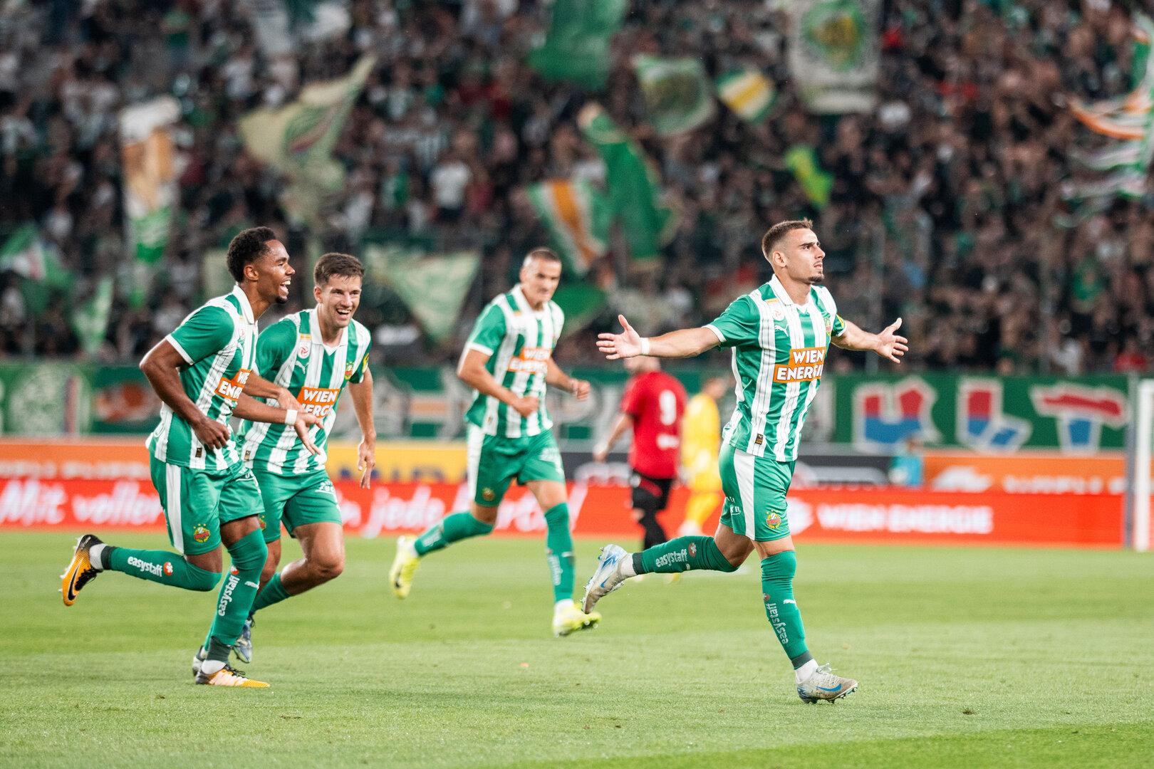 Klarer Aufstieg: Rapid zeigt gegen Decic die beste Saisonleistung