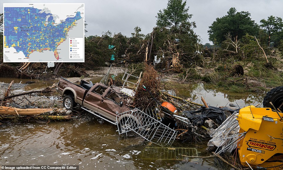 New map reveals America's disaster hotspots - is your city at risk?