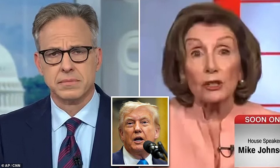Pelosi clashes with CNN's Jake Tapper over 'insider trading' claims