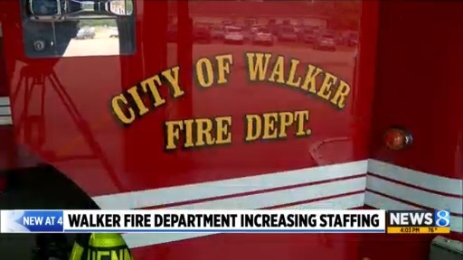 Walker Fire Department increasing staffing