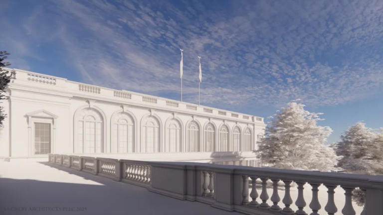 Sprawling new $200M White House ballroom to be paid for by Trump and donors