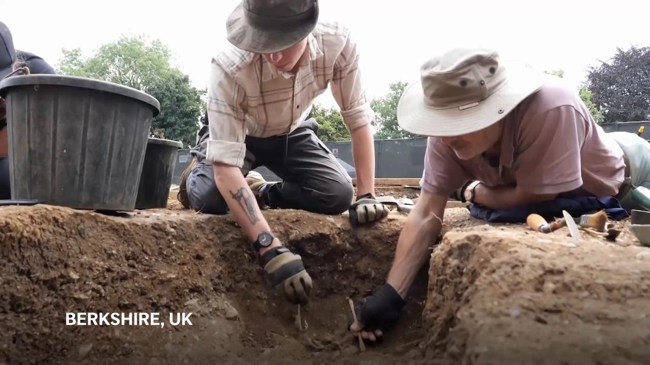 Rare Anglo Saxon burial ground reveals secrets of the Dark Ages