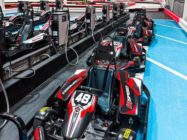New indoor kart track races into The Woodlands with high-speed thrills