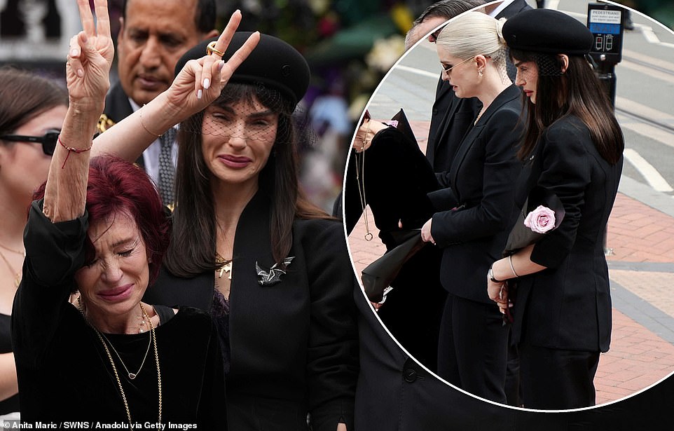 Ozzy Osbourne's rarely-seen daughter steps into spotlight for funeral