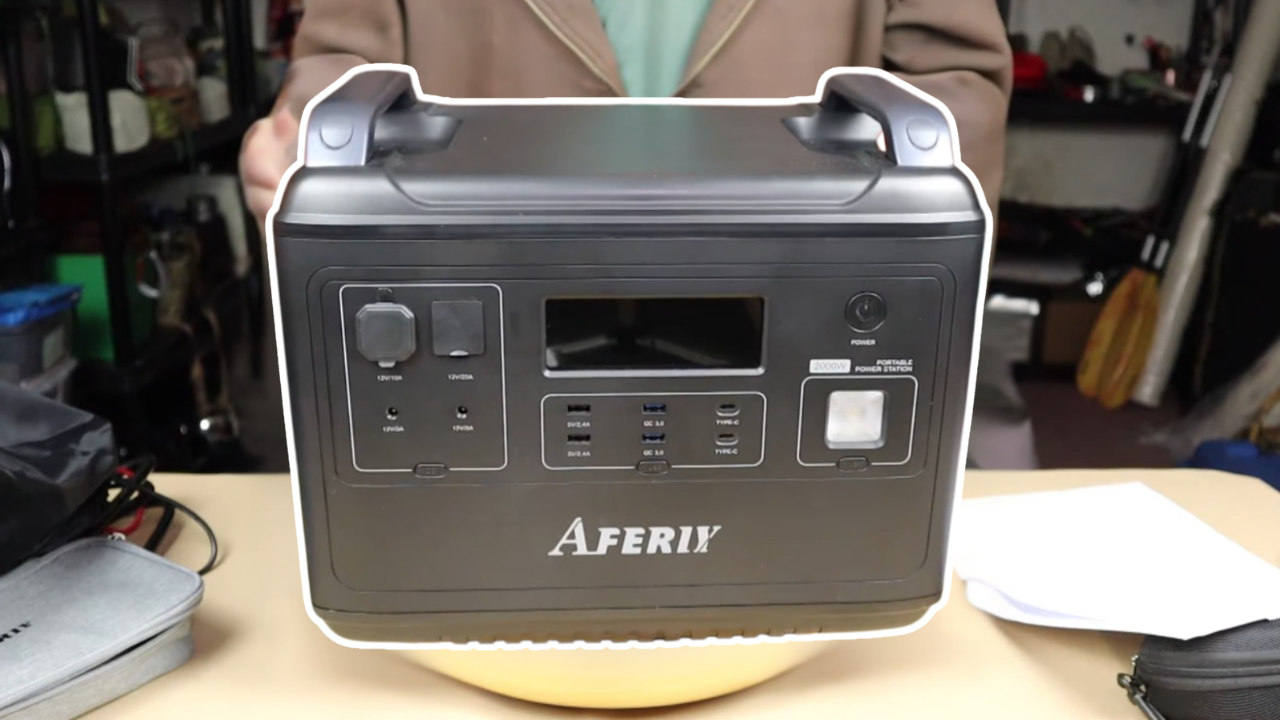 Aferiy 2000W Portable Power Station for Reliable Backup Power