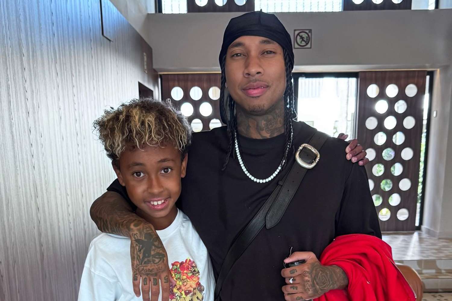 Tyga Shares Rare Photo with Son King Cairo, 12, as He Says He's 'Almost ...