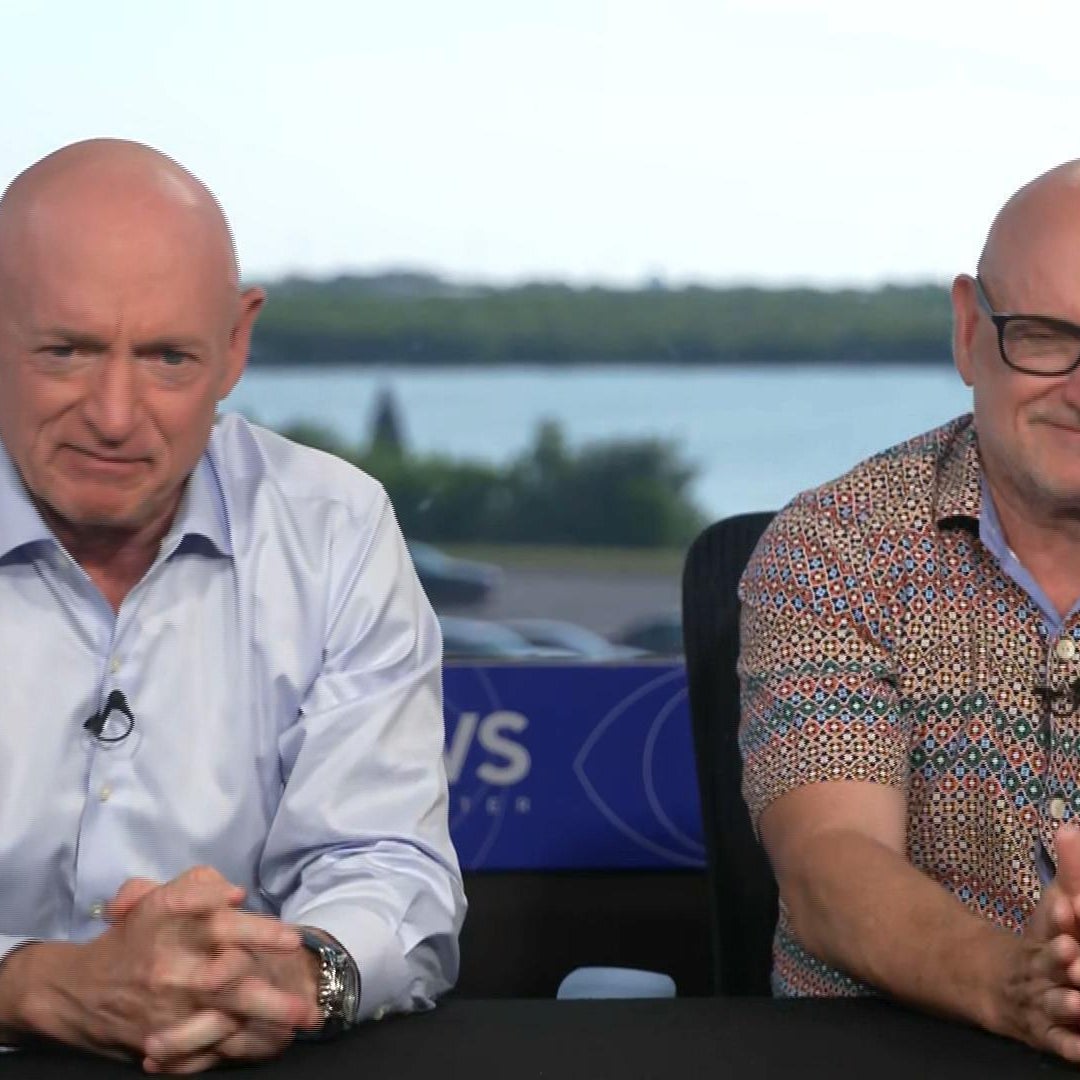Former astronaut twins Mark and Scott Kelly on NASA cuts, SpaceX flight