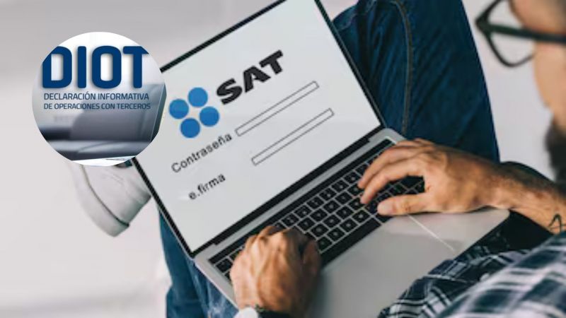 El SAT cambió la forma de presentación del DIOT: así será desde el 1 de ...