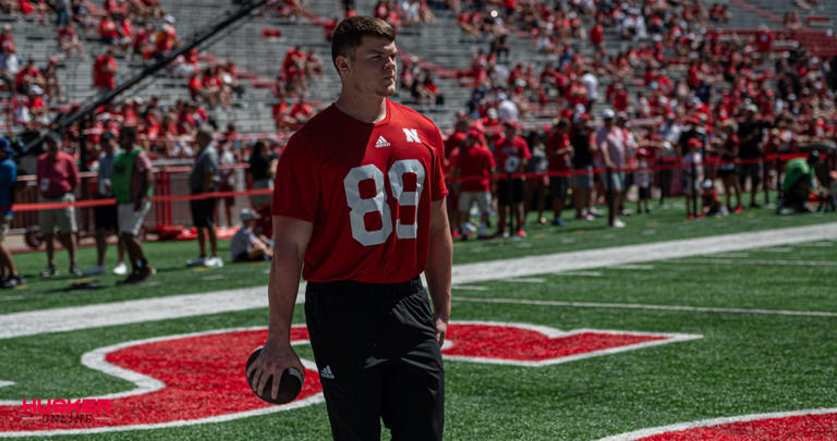 Mak Markway Injury Update: Nebraska TE out after suffering another knee ...