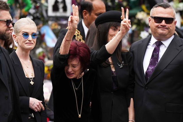 Ozzy Osbourne's Son Louis Makes Rare Public Appearance at Rocker's Funeral