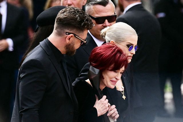 Ozzy Osbourne's Son Louis Makes Rare Public Appearance at Rocker's Funeral