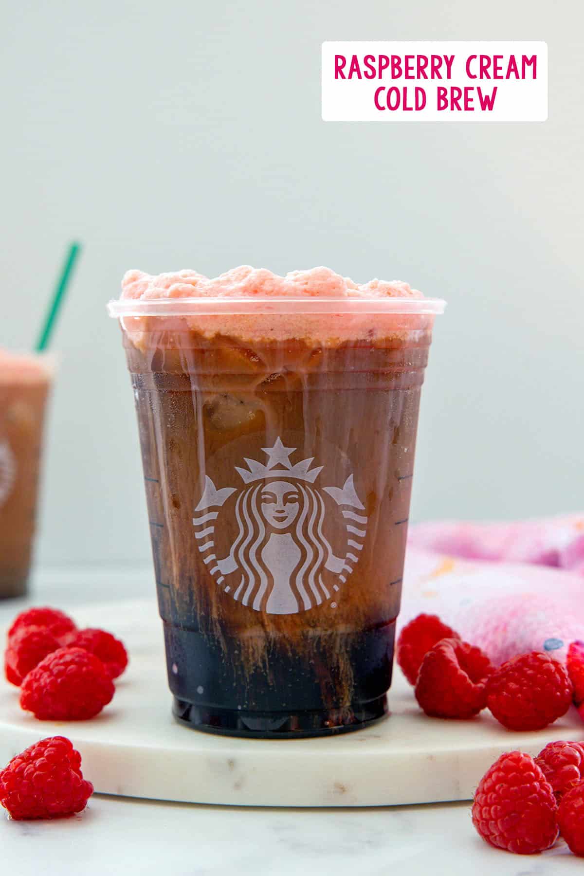 Raspberry Cream Cold Brew Starbucks Copycat