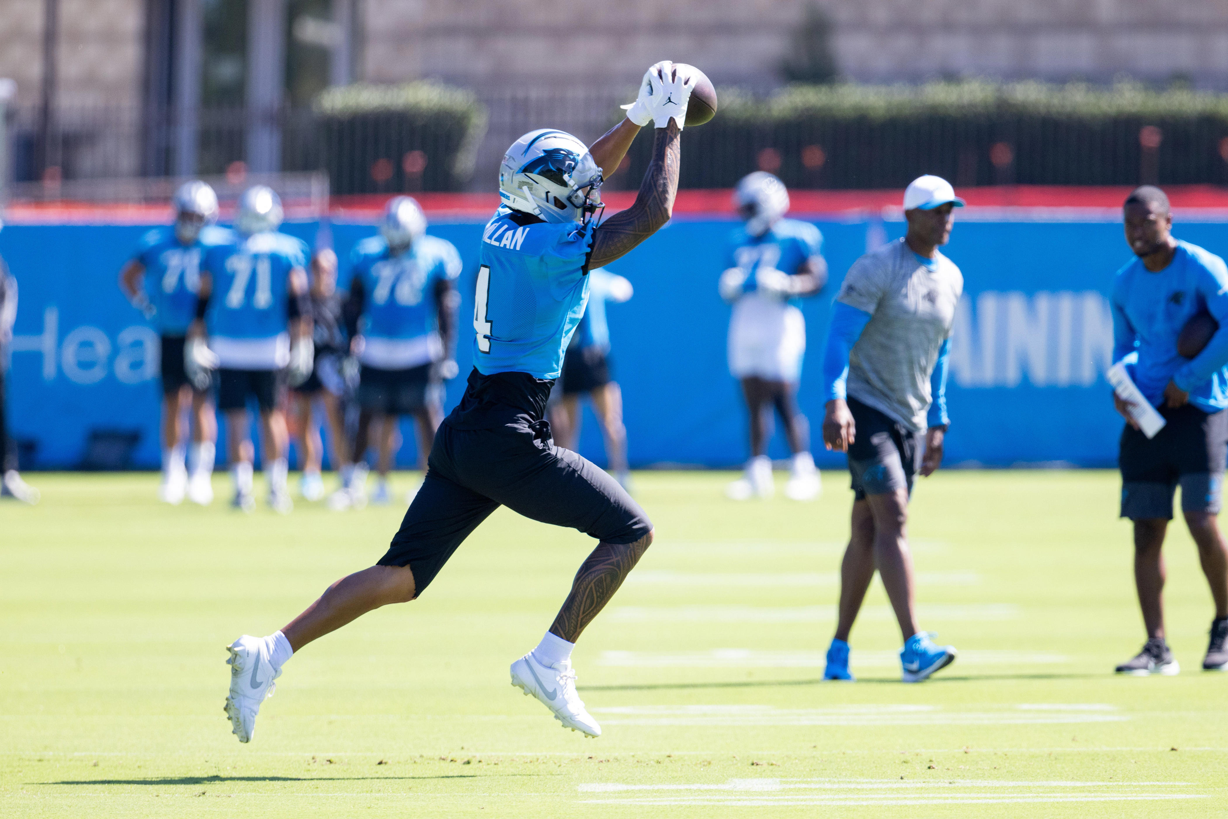 NFL insider: Panthers WR Tetairoa McMillan already earning 'glowing ...