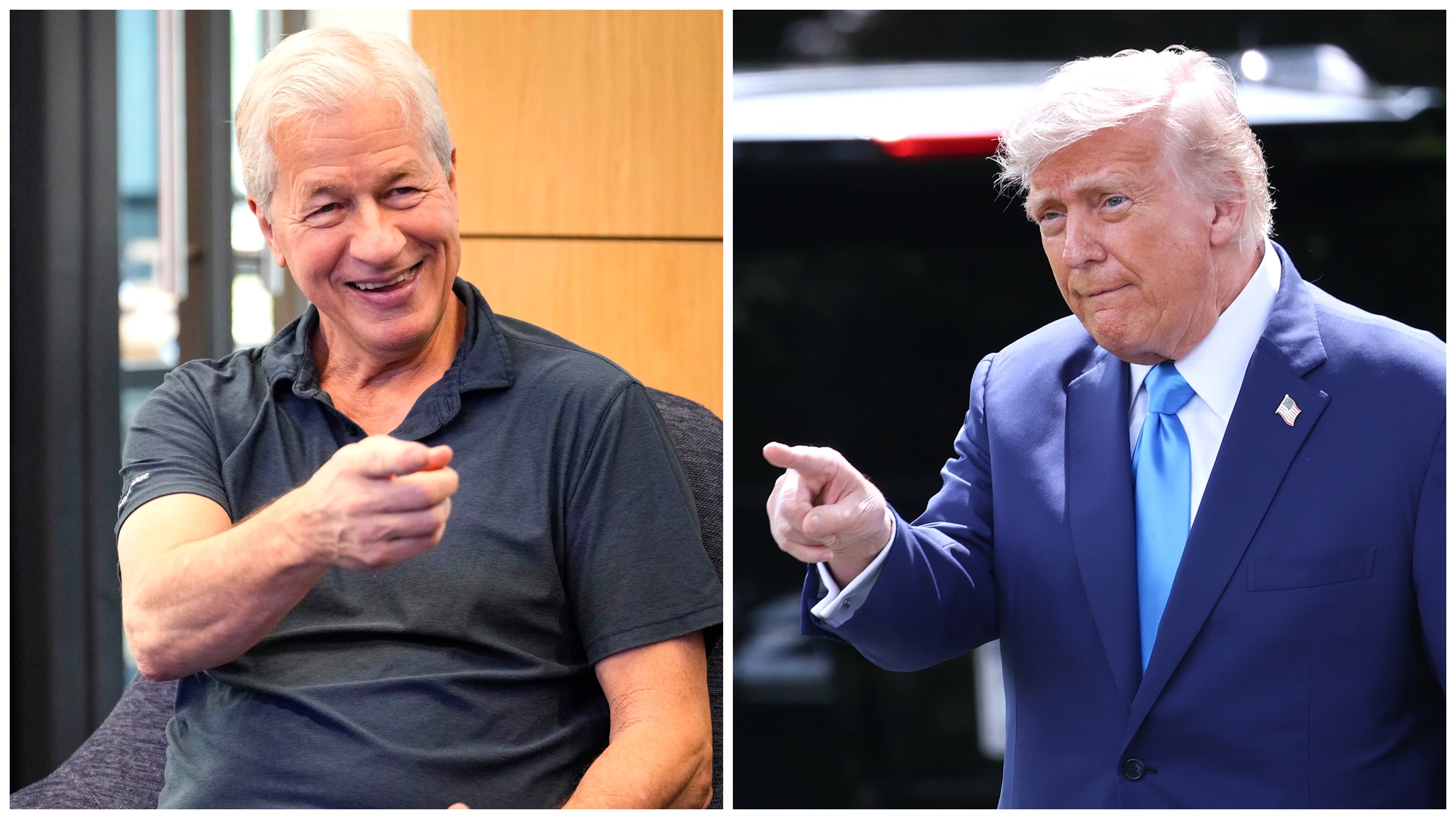 America’s Top Banker Holds Secret Talks with Frenemy Trump