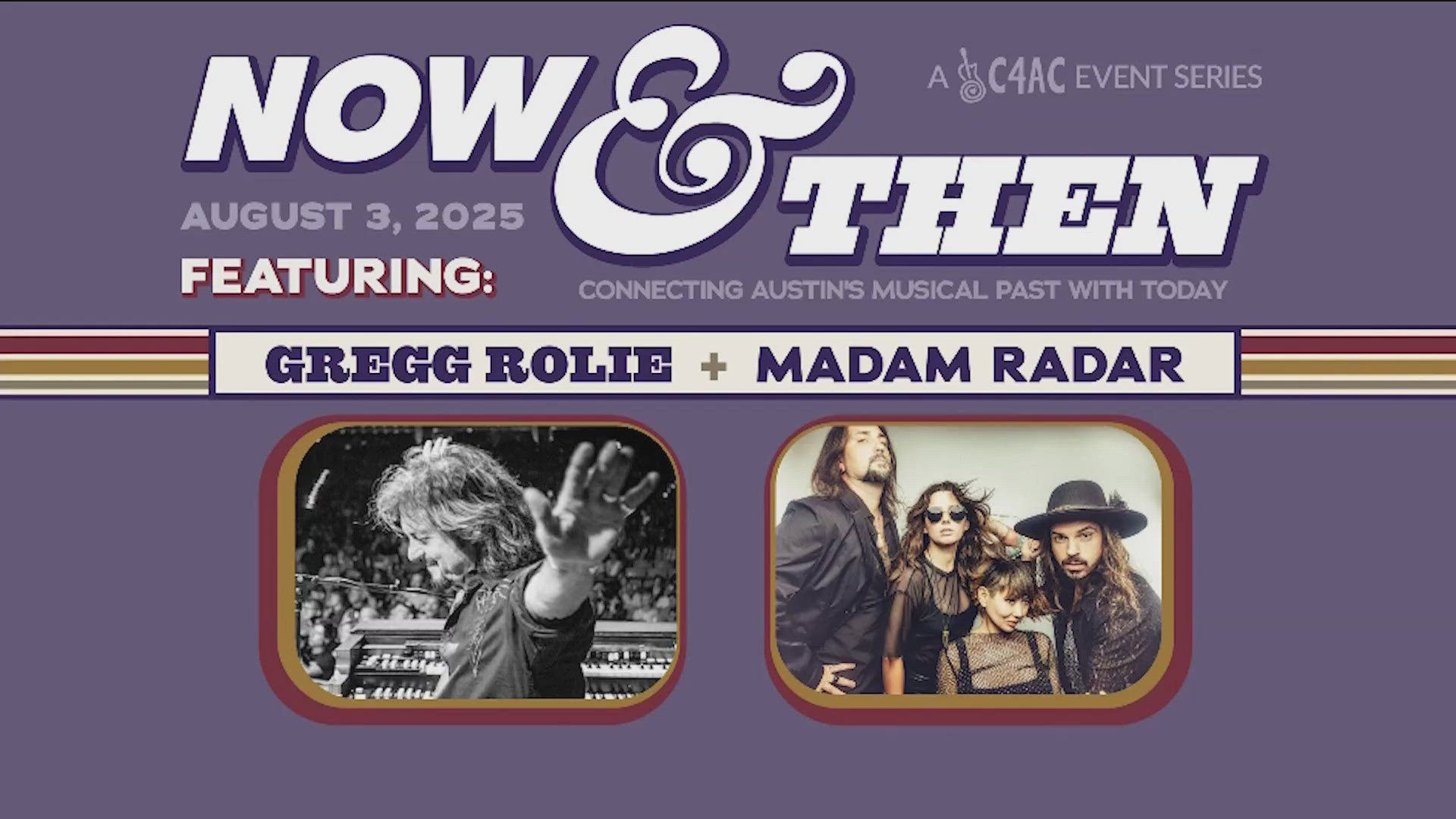 Concerts for Austin Charities series 'Now and Then' to feature Gregg ...