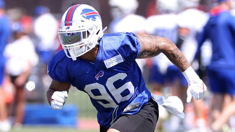Bills waive rookie DE five days after camp fight, sign former practice ...