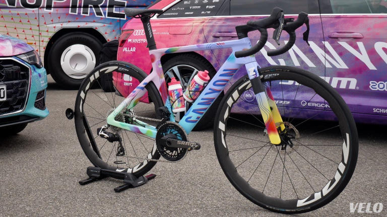 The '90s Are Back: Custom Bikes from the Tour de France Femmes 2025