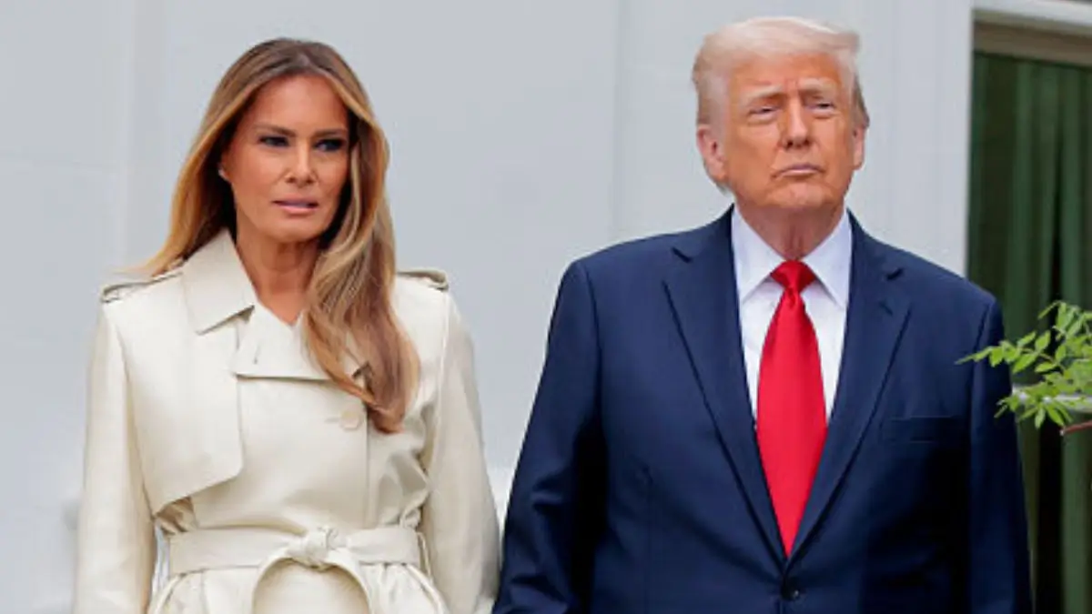 ‘Looks Worn Out': Melania’s Stone-Cold Expression Caught on Camera ...
