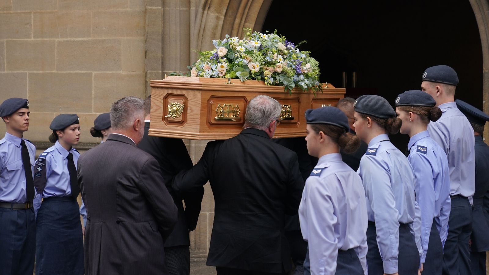 Tory grandees turn out for Thatcher ally Lord Tebbit's funeral - but ...
