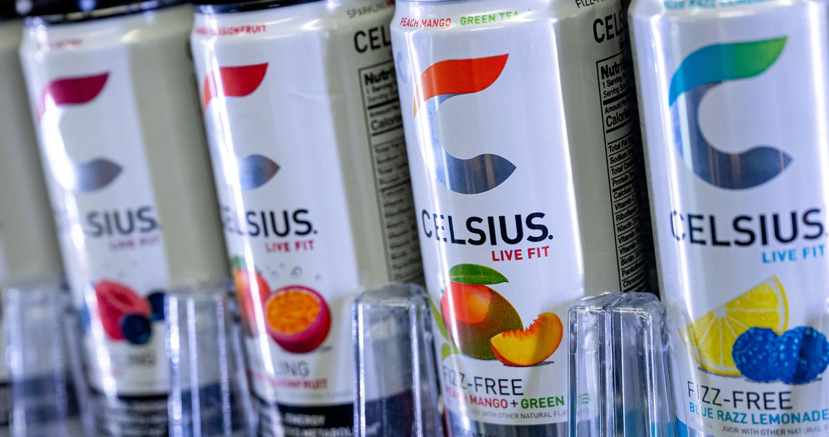 Be Careful Drinking Blue-Raspberry Celsius