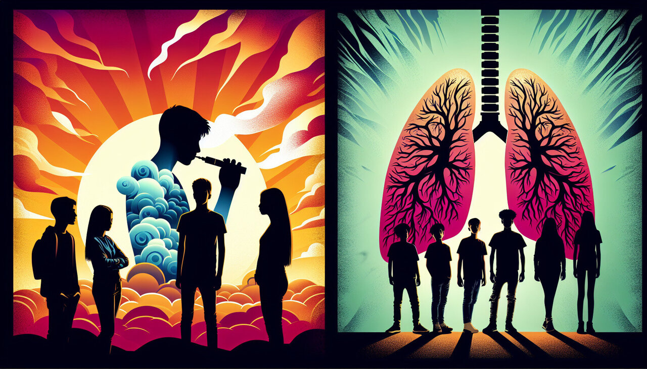 AI-generated ads match official campaigns in youth vaping awareness study