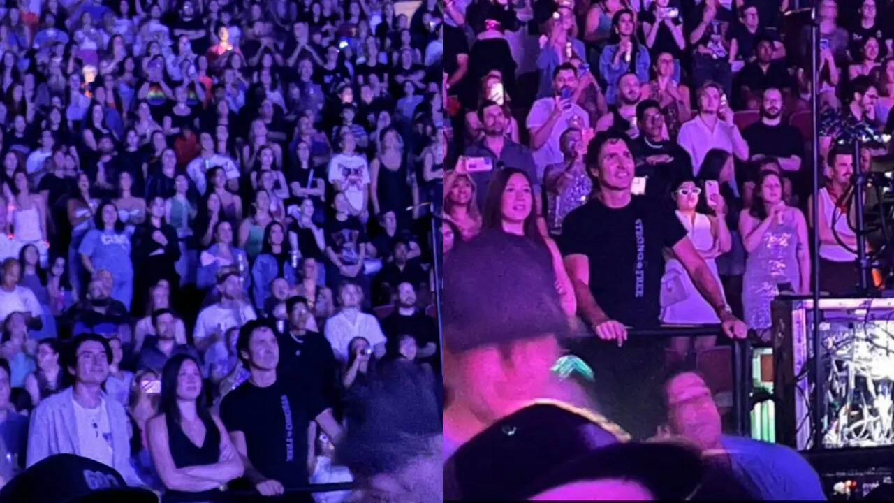 Justin Trudeau Performs "Fireworks" During Katy Perry's Concert as ...