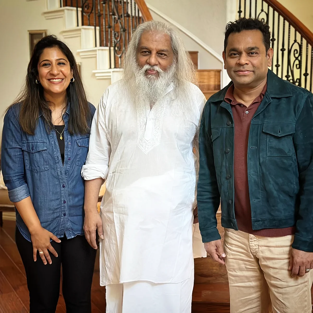 AR Rahman meets KJ Yesudas with Shweta Mohan and Rakshita Suresh, calls ...