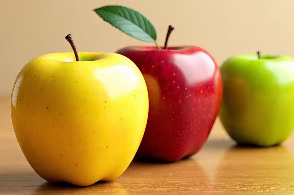 ¿Manzana roja, verde o amarilla? Descubre cuál variedad aporta mayores ...