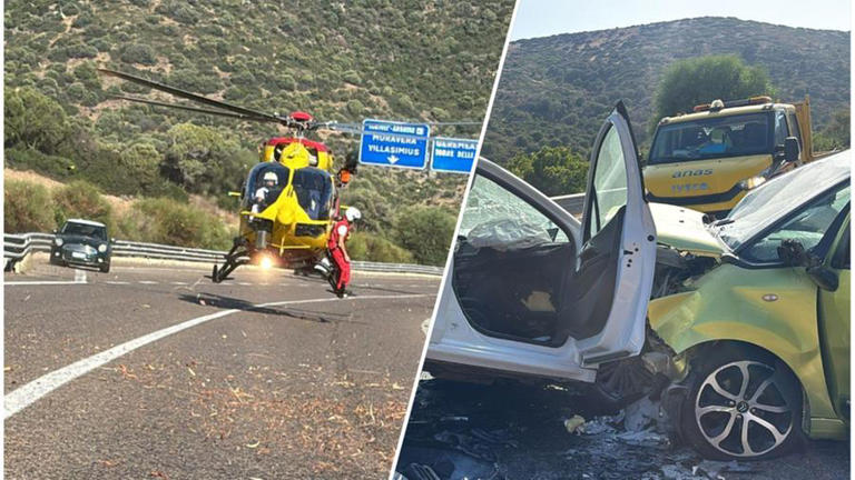 Torre delle Stelle, terribile schianto fra quattro auto sulla nuova 125