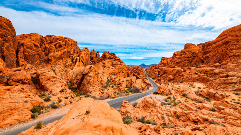 The Scenic Road Offering Up An Unparalleled View Of Nevada's Valley Of ...