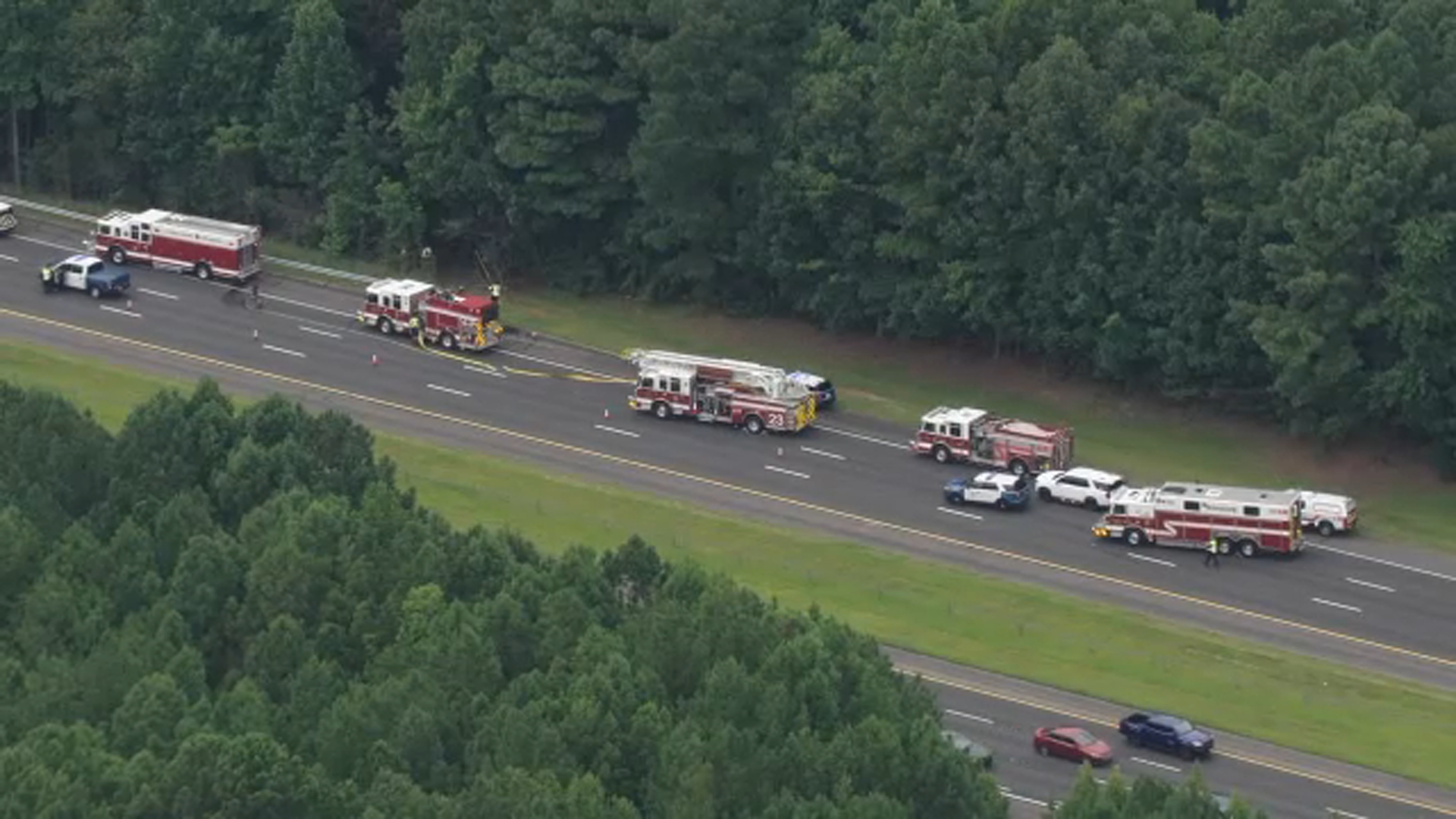 Man killed, 2 injured in Interstate 540 crash in Wake County