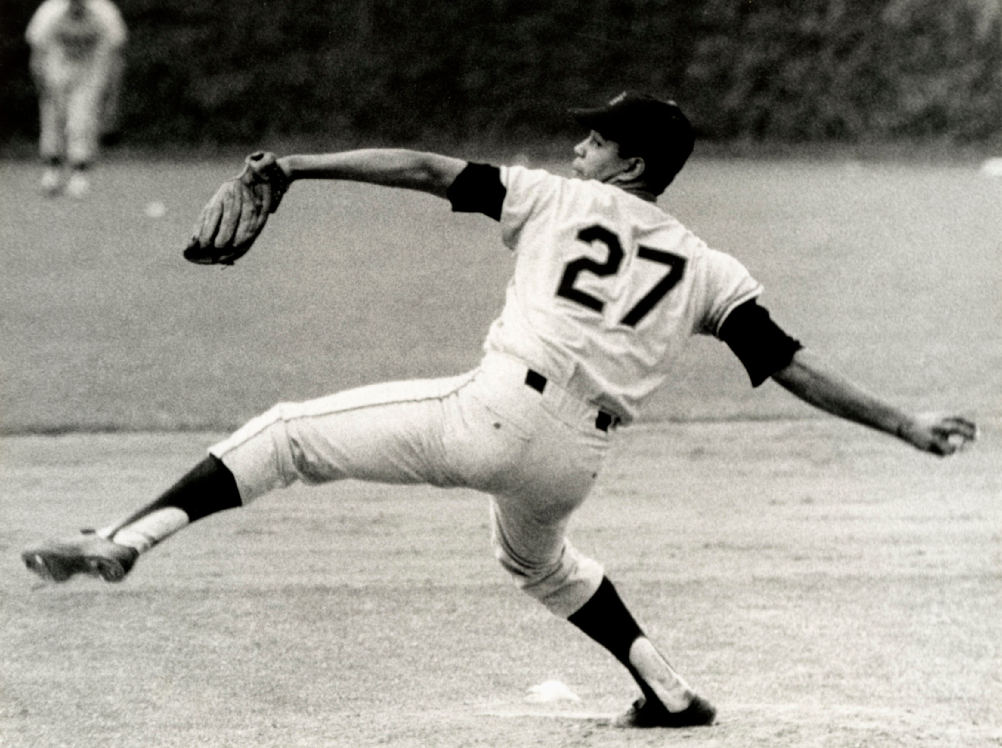 Who are the best athletes ever to wear number 27?