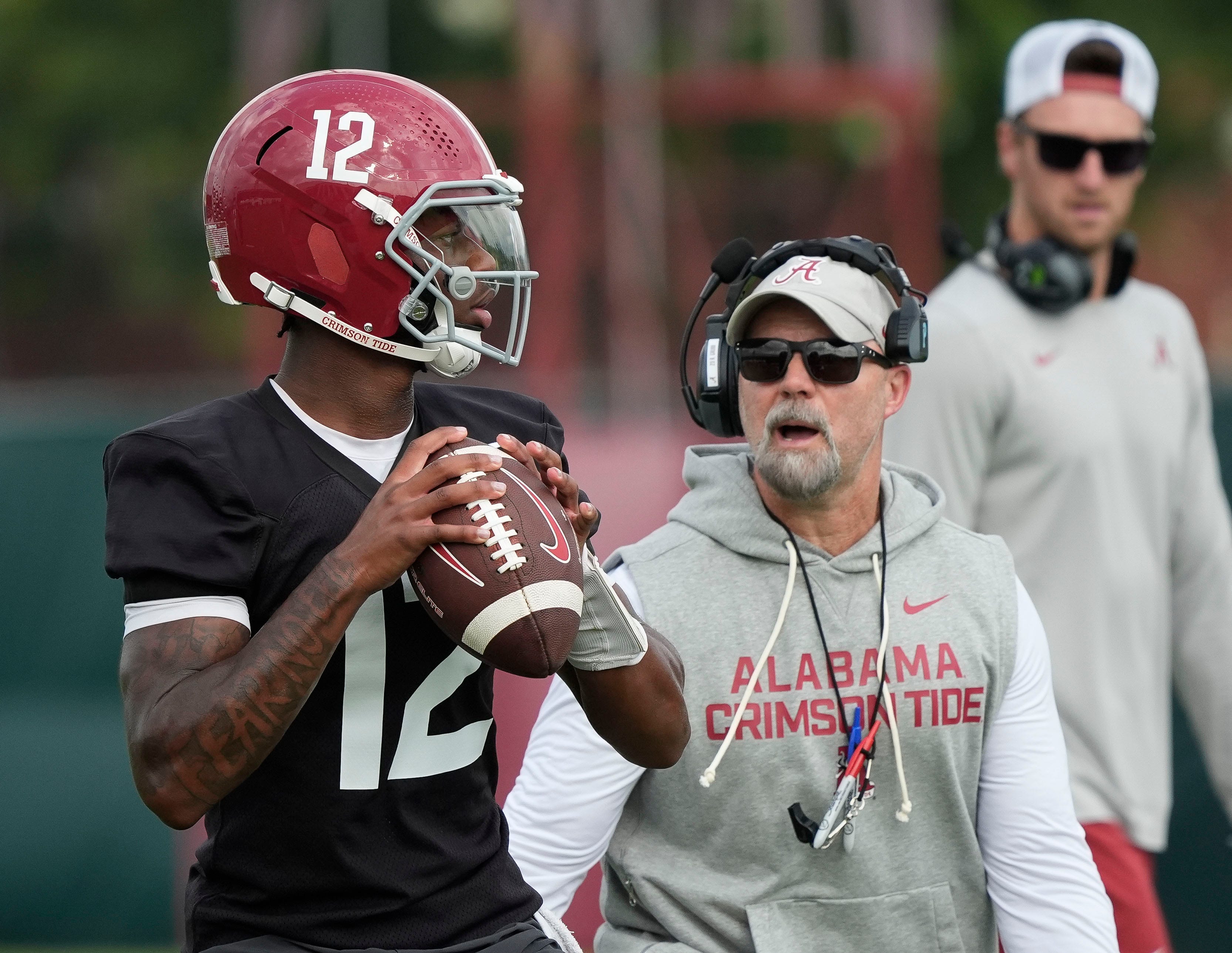Everything Ryan Grubb said about Alabama's quarterbacks after second ...