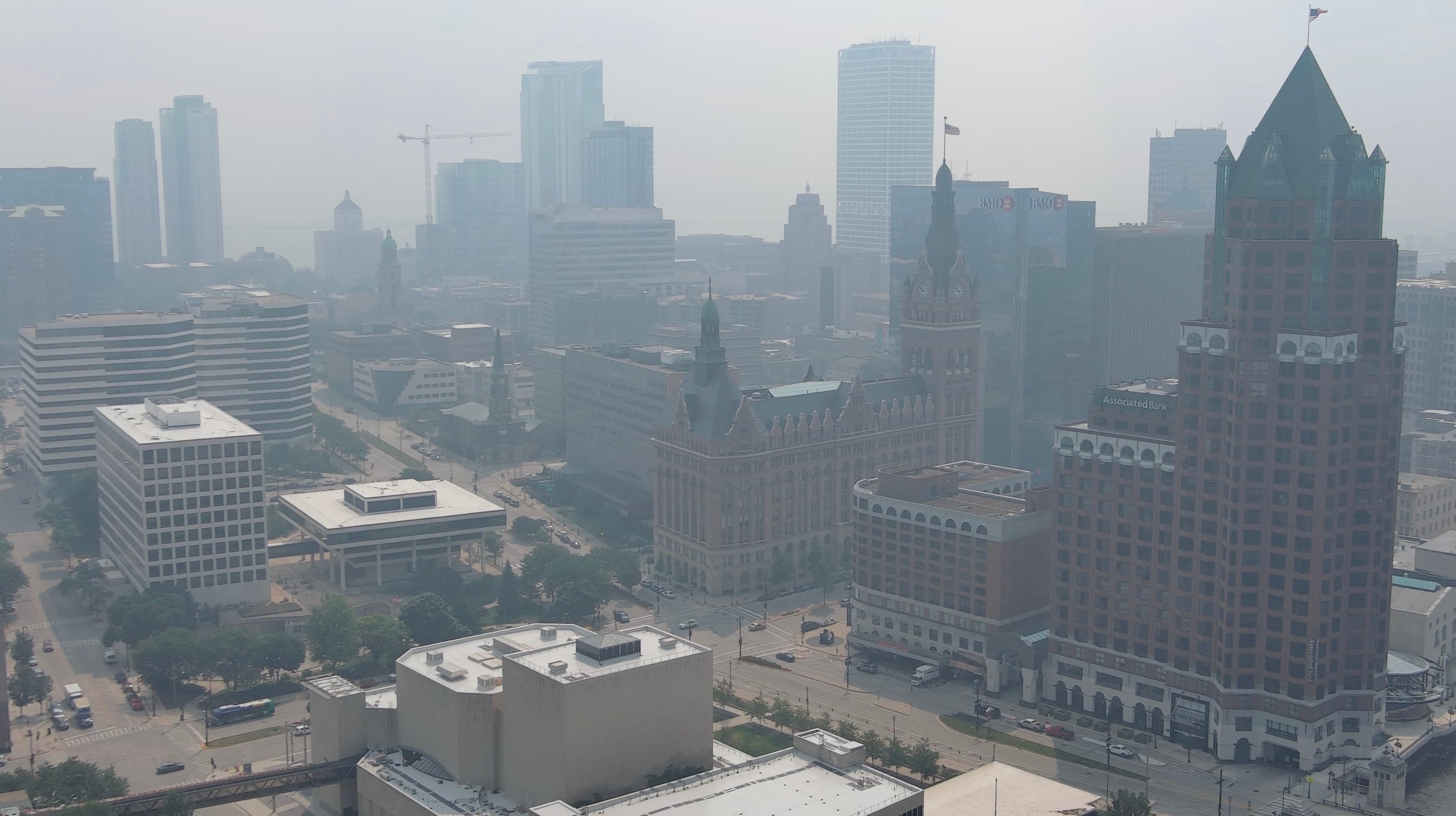 Canadian wildfire smoke is returning to Wisconsin. Air quality advisory ...
