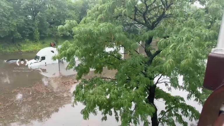 Track NYC-area road closures after Thursday's floods