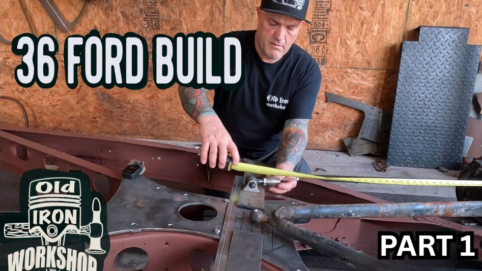 1936 Ford Pickup Build – Splitting the Wishbones PART 1
