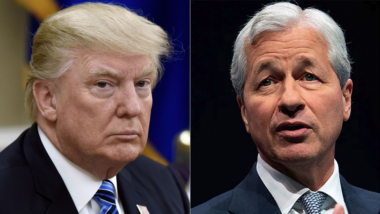 JPMorgan's Jamie Dimon and Trump appear to mend fences after previous ...