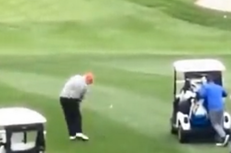 Humiliating footage of Donald Trump playing golf resurfaces after ...