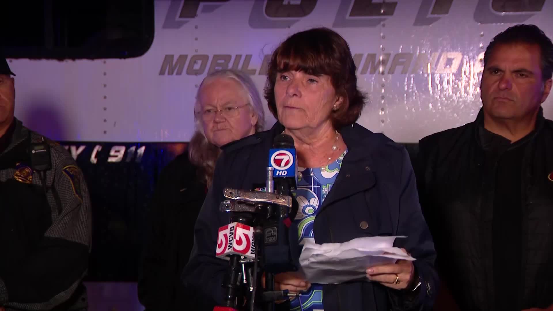 Middlesex County District Attorney Marian Ryan delivers press ...