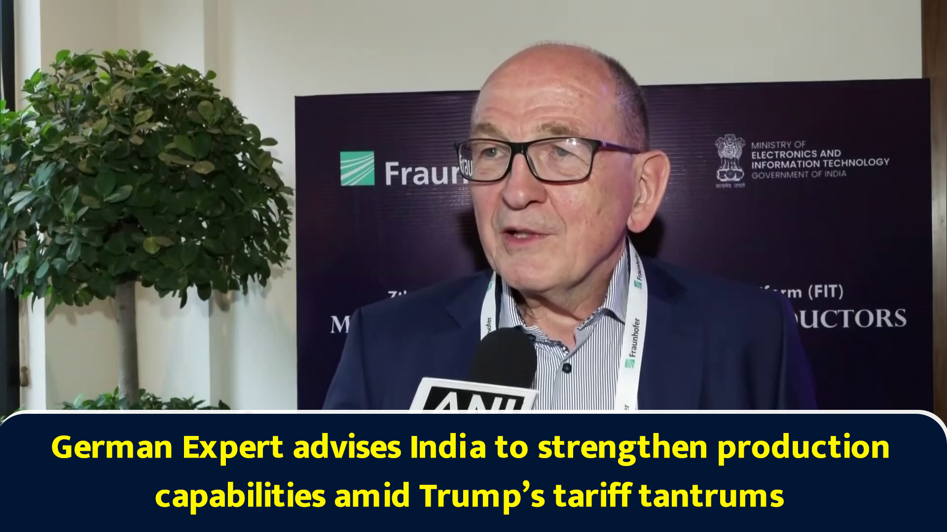 German Expert advises India to strengthen production capabilities amid ...