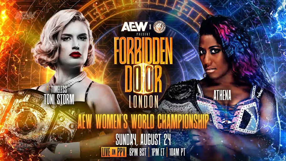Athena vs Toni Storm For The AEW Women's World Title Set For Forbidden ...