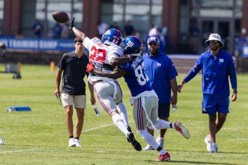 Dru Phillips is no longer ‘kind of blind’ with plenty of Giants clarity