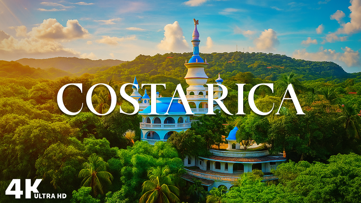 Relax and Watch – Costa Rica's Nature in 4K with Soft Music