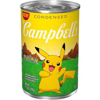 Campbell's Soup Reveals 8 Bold Pokémon Designs for New U.S. Release
