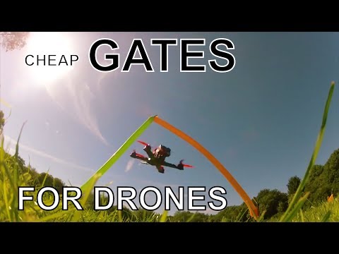 How to make inflatable gates for FPV drone races