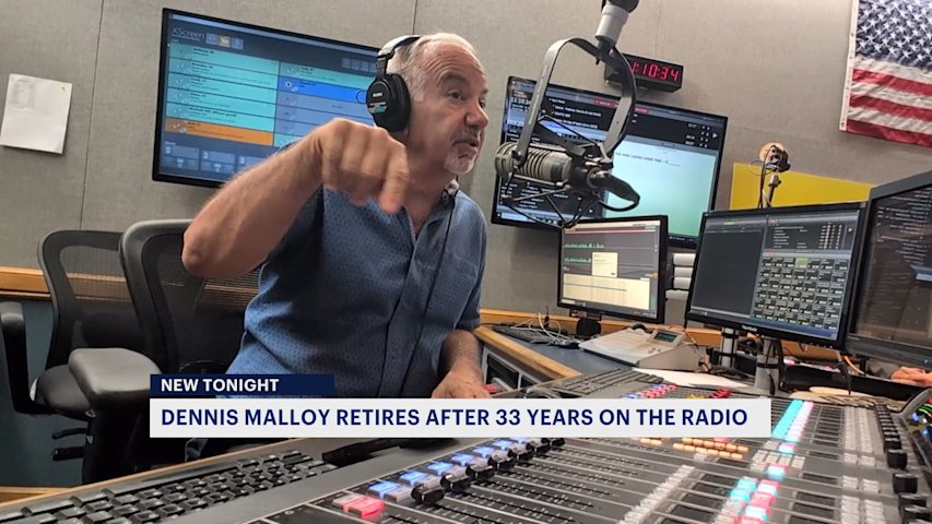 Radio legend Dennis Malloy bids goodbye to New Jersey 101.5 WKXW FM