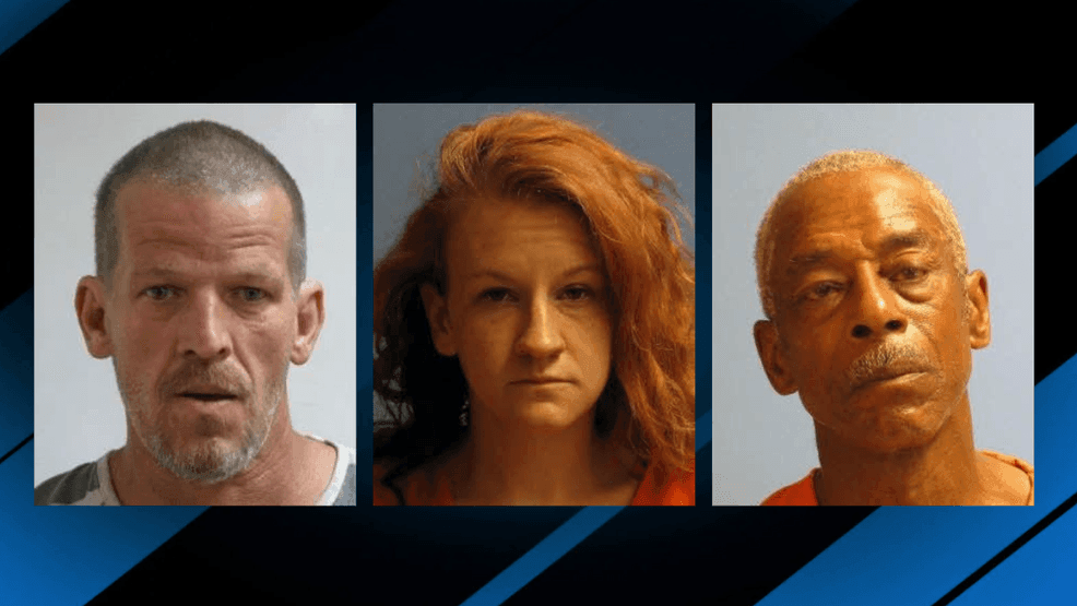 Three arrested after Coosa County drug bust