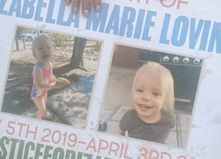 DA says Izabella Loving, 5, died by torture, calls for death penalty