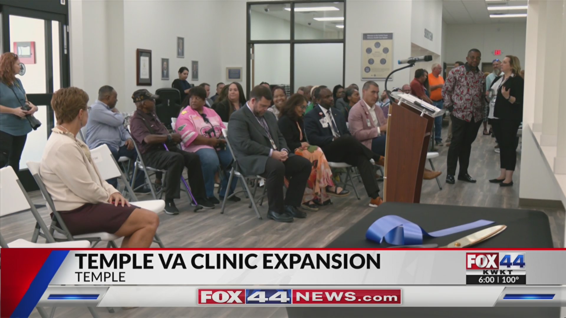 Central Texas VA celebrates opening of expanded Temple clinic