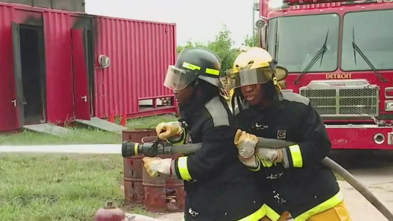 Trial by Fire: Detroit youth learn firefighting in Junior Cadet Class
